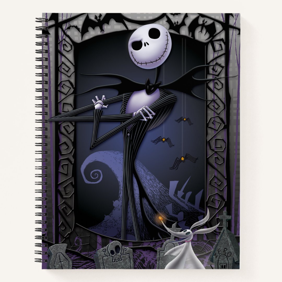 Jack Skellington | King of Halloweentown Notebook | Zazzle