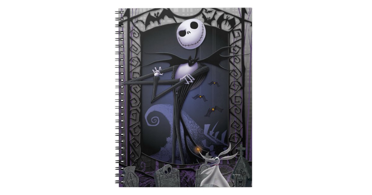 Jack Skellington | King of Halloweentown Notebook | Zazzle