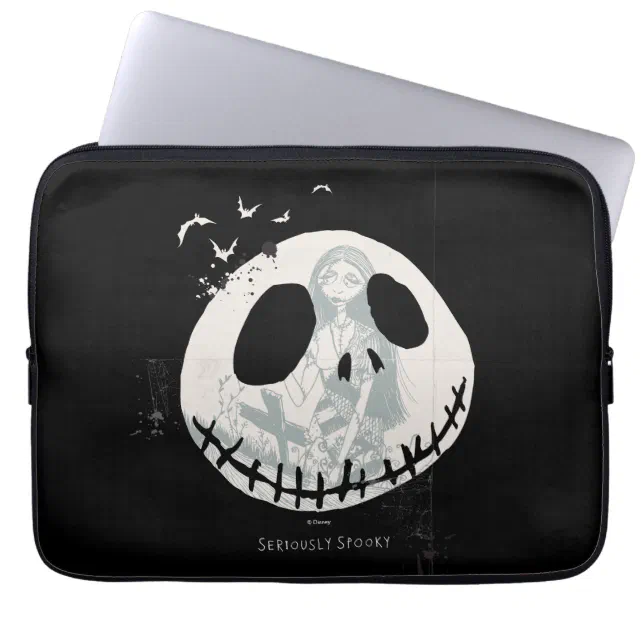 Jack Skellington | Seriously Spooky Laptop Sleeve | Zazzle