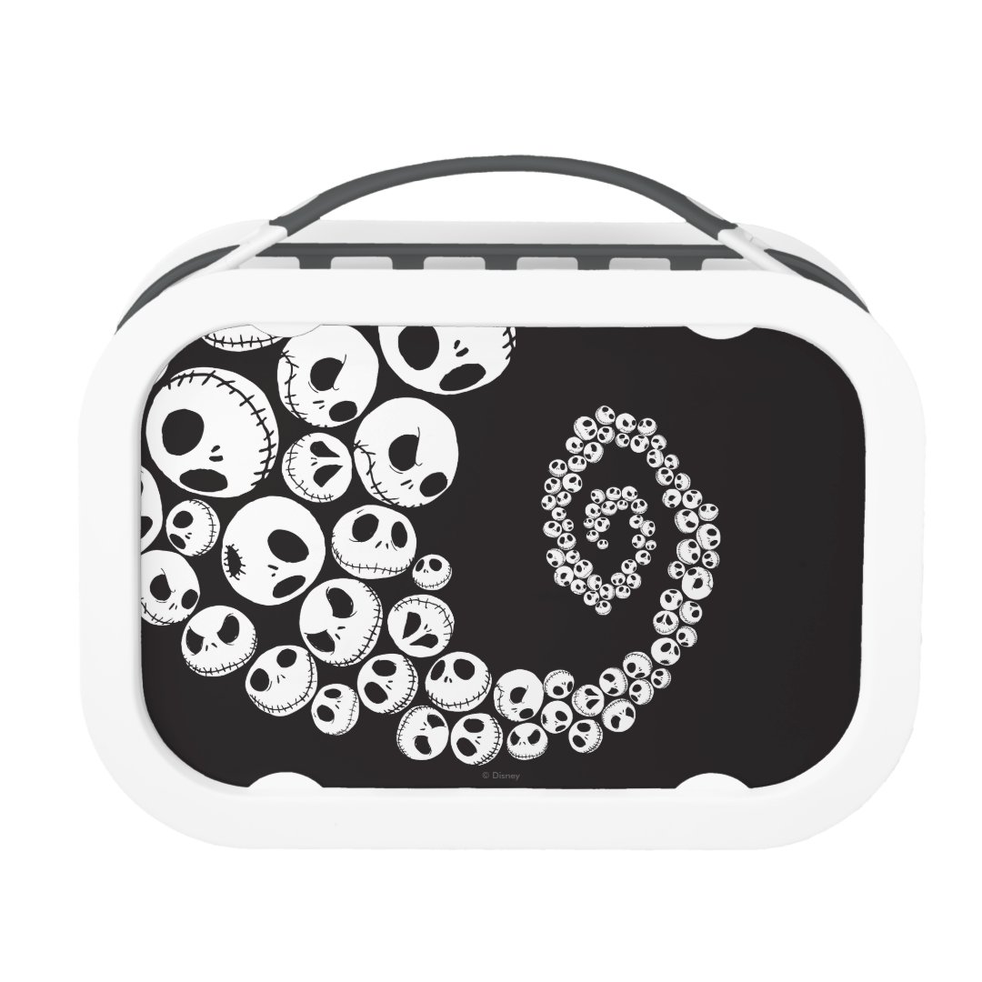 Jack Skellington | Skull Swirl Lunch Box | Zazzle