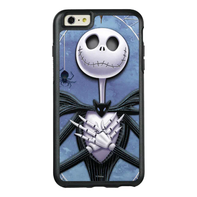Jack Skellington | Spider Web Frame Otterbox iPhone Case | Zazzle
