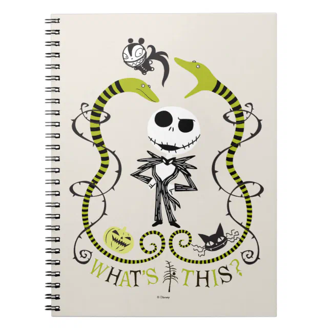 Jack Skellington | What's This? Notebook | Zazzle