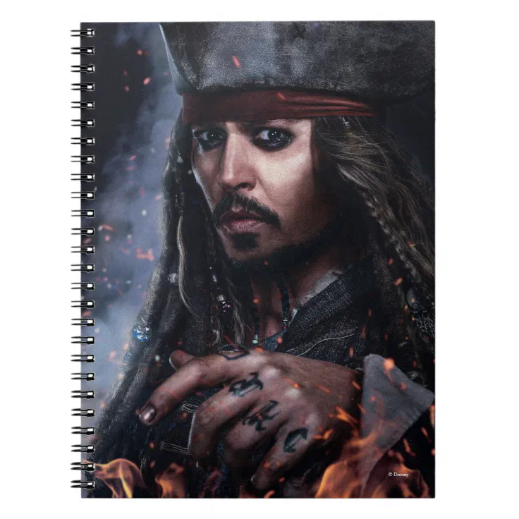 Jack Sparrow - Legendary Pirate Notebook | Zazzle