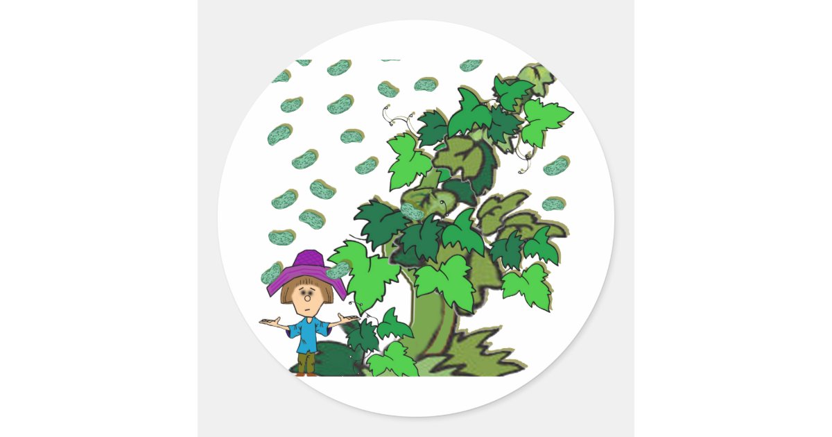 Jack & the Beanstalk Stickers | Zazzle