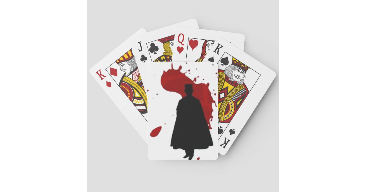 Jack The Ripper Poker Cards | Zazzle