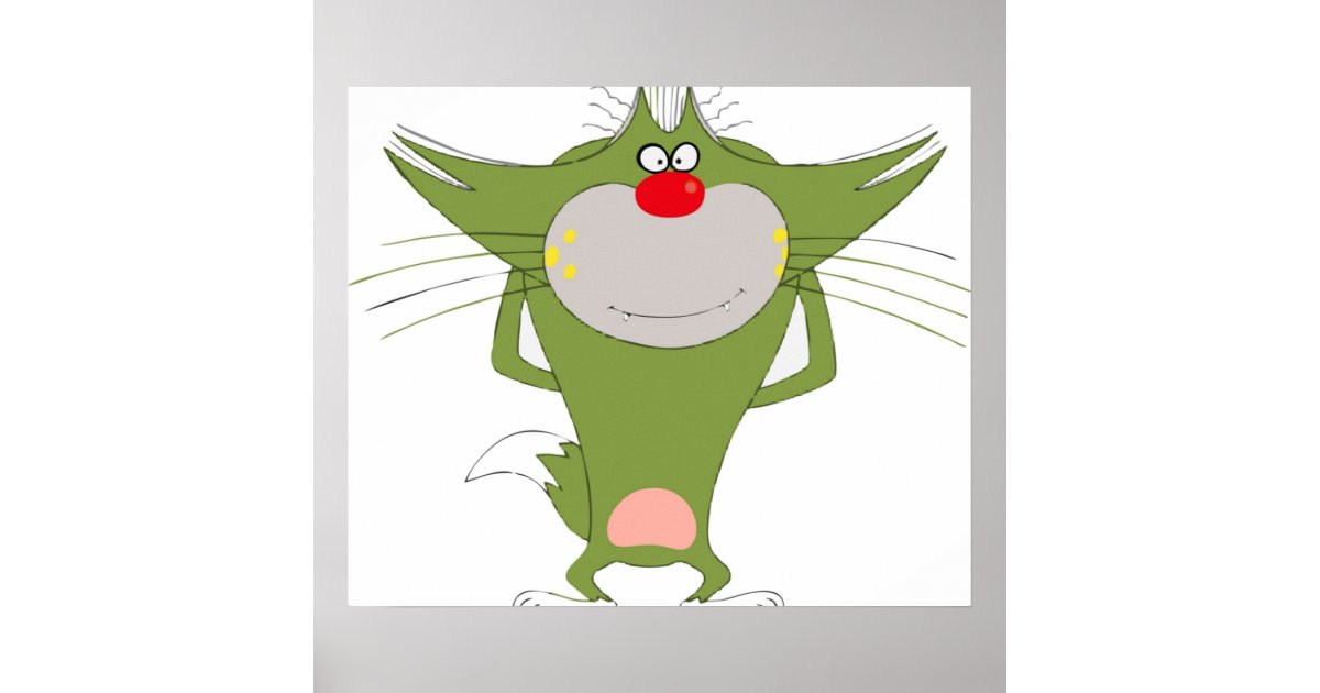 jack vector Oggy And The Cockroaches Poster | Zazzle