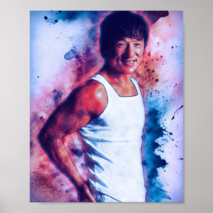 Jackie Chan Poster | Zazzle