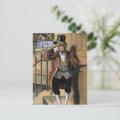 Jacko the Monkey Vintage Illustration Postcard | Zazzle