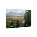 Jackson Hole Mountains and River License Plate | Zazzle