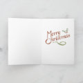 Jackson Square Snow Christmas Holiday Card | Zazzle