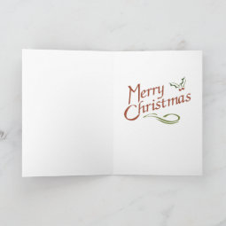 Jackson Square Snow Christmas Holiday Card | Zazzle