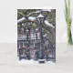 Jackson Square Snow Christmas Holiday Card | Zazzle