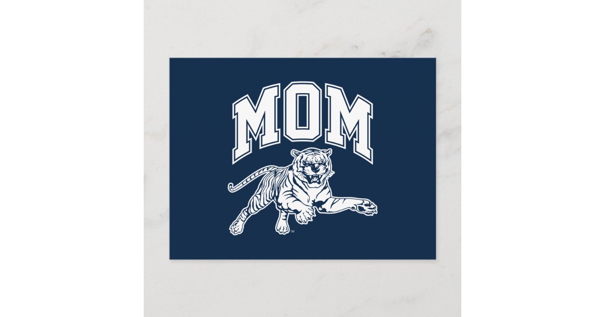 Jackson State Mom Invitation Postcard | Zazzle