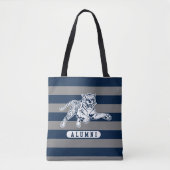 Jackson State University Alumni Stripes Tote Bag | Zazzle