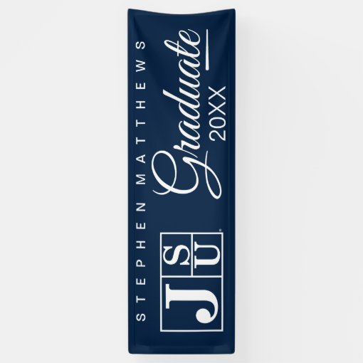 Jackson State University Graduation Banner | Zazzle