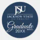 Jackson State University Graduation Classic Round Sticker | Zazzle