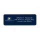 Jackson State University Graduation Label | Zazzle