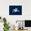Jackson State University Logo Watermark Poster | Zazzle