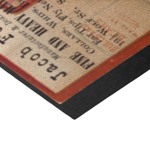 Jacob Feigel Harness Ad Vintage craft Tissue Paper | Zazzle