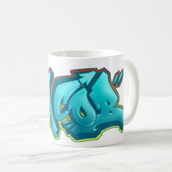 JACOB Graffiti Name - Coffee Mug | Zazzle