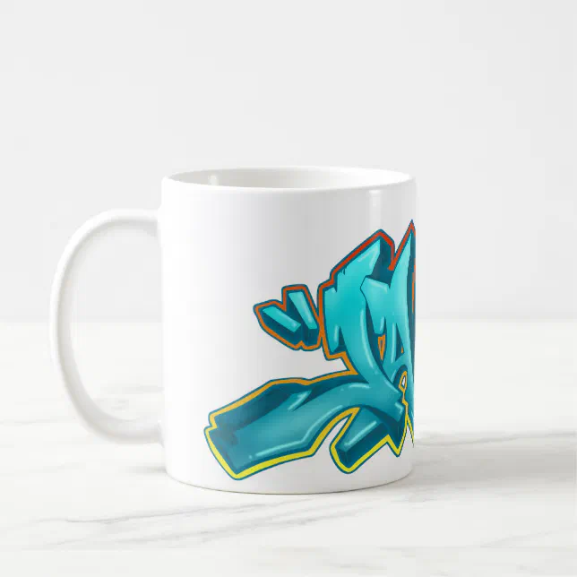 JACOB Graffiti Name - Coffee Mug | Zazzle