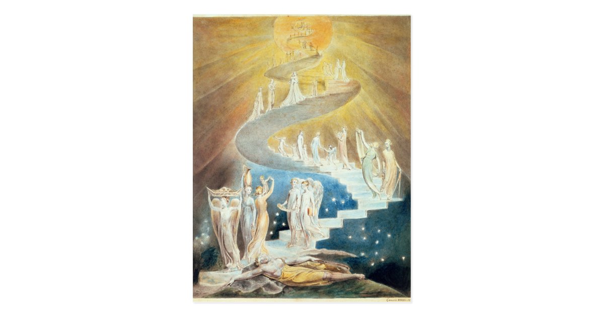 Jacob's Ladder Postcard | Zazzle.com