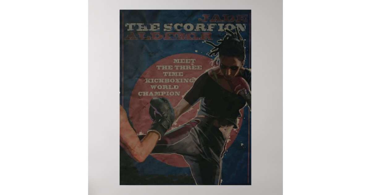 Jade Aldemir Dying Light Poster Zazzle