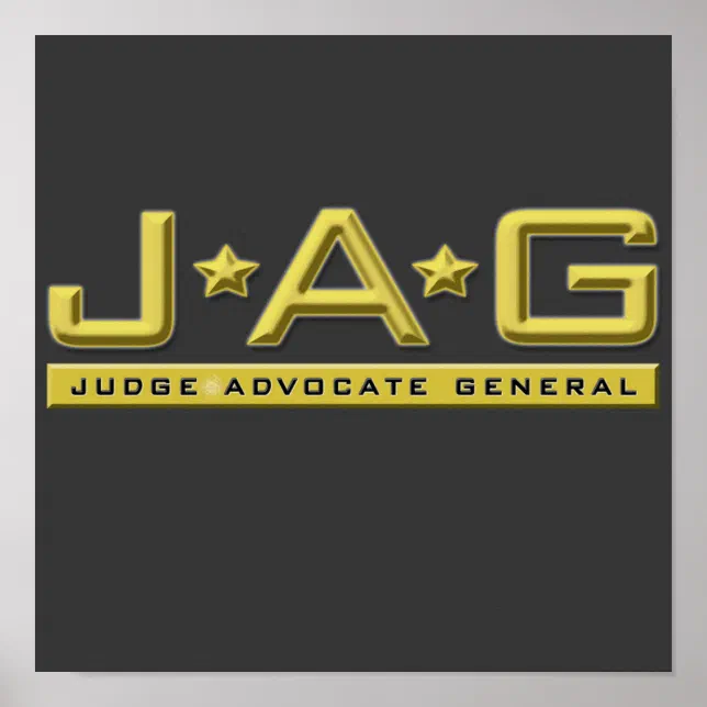 JAG TV Show Logo Poster | Zazzle