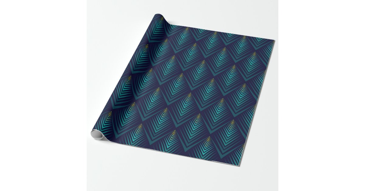 Jagged edge pattern wrapping paper | Zazzle