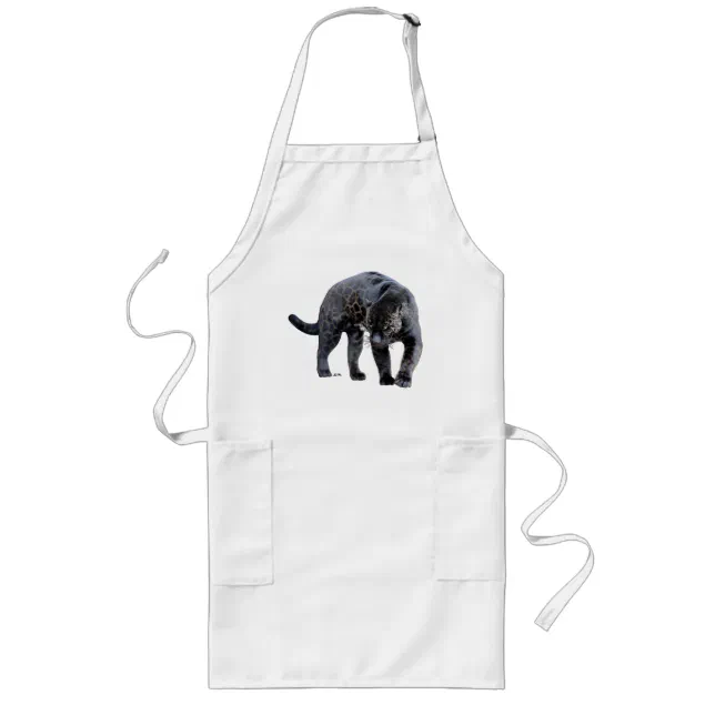 Jaguar Diablo long chef apron | Zazzle