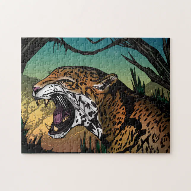 Jaguar Jigsaw Puzzle | Zazzle