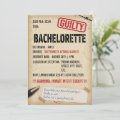 Jail Escape Room bachelorette Invitation | Zazzle