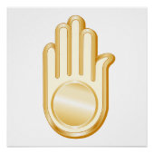 Jain Symbol Poster | Zazzle