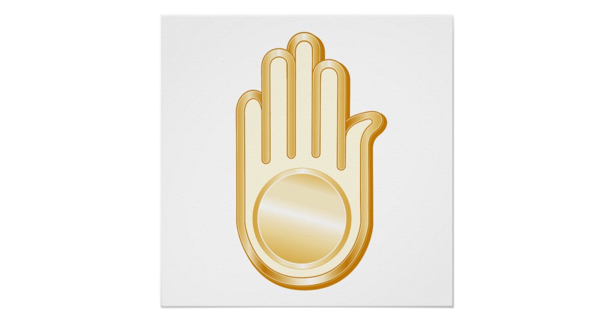 Jain Symbol Poster | Zazzle