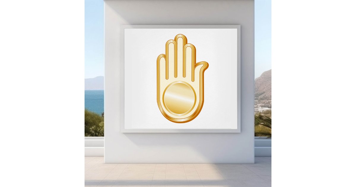 Jain Symbol Poster | Zazzle
