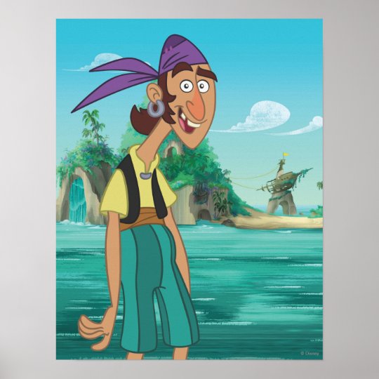 Jake and the Never Land Pirates | Bones Poster | Zazzle.com