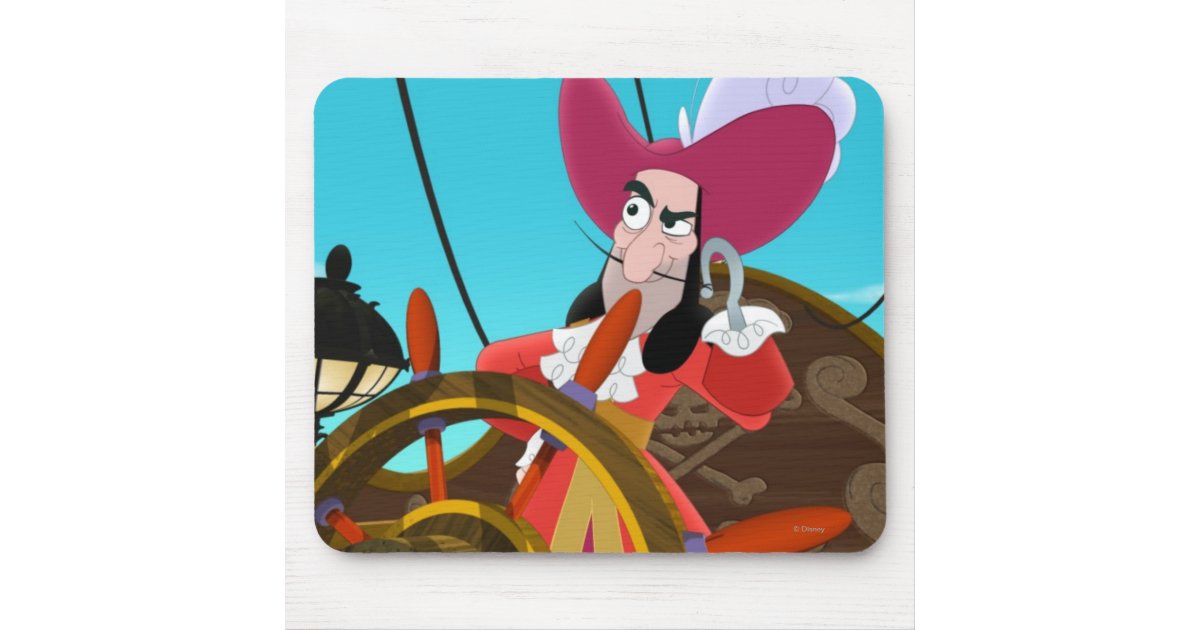 Jake and the Never Land Pirates | Hook Mouse Pad | Zazzle