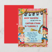 Jake and the Neverland Pirates Birthday Invitation | Zazzle