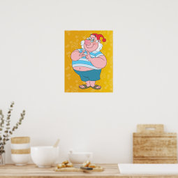Jake and the Neverland Pirates | Mr. Smee Poster | Zazzle