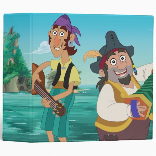Jake and the Neverland Pirates | Sharky & Bones 3 Ring Binder | Zazzle.com