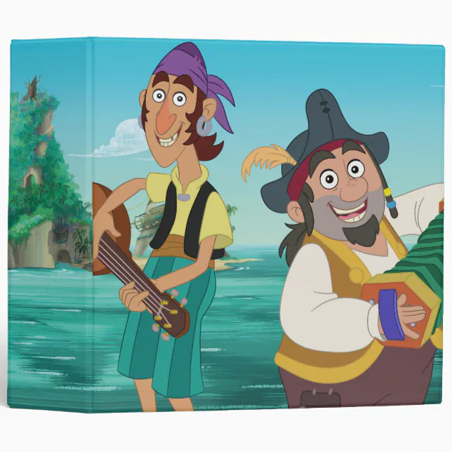 Jake and the Neverland Pirates | Sharky & Bones 3 Ring Binder | Zazzle