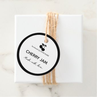 Jam Jar Hang Tag Packaging Design | Zazzle
