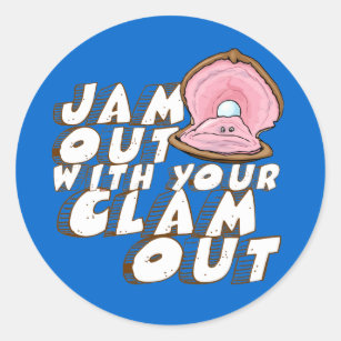 Clam Stickers - 100% Satisfaction Guaranteed | Zazzle