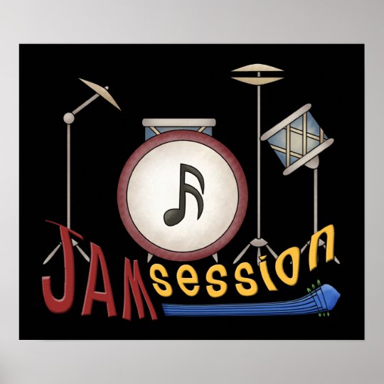 Jam Session Poster | Zazzle.com