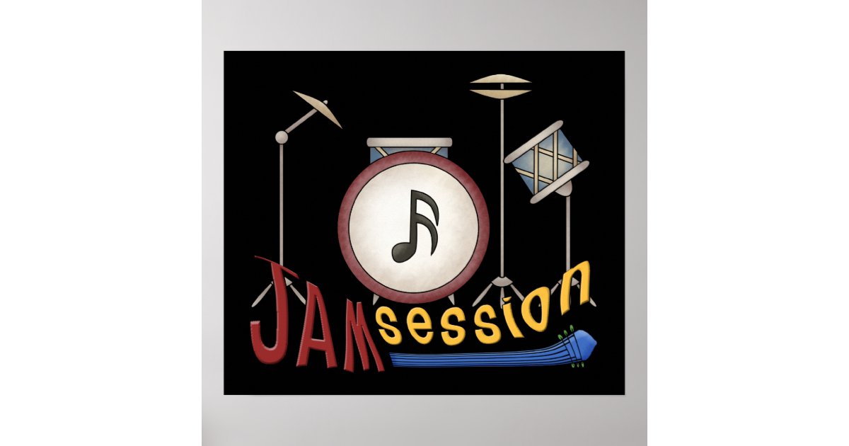Jam Session Poster | Zazzle