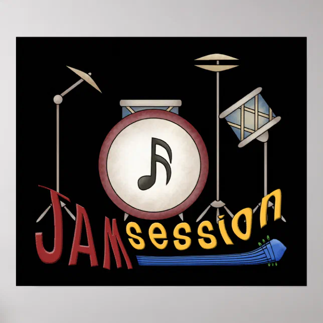Jam Session Poster | Zazzle