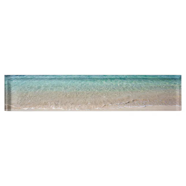 Jamaica Beach Desk Name Plate | Zazzle