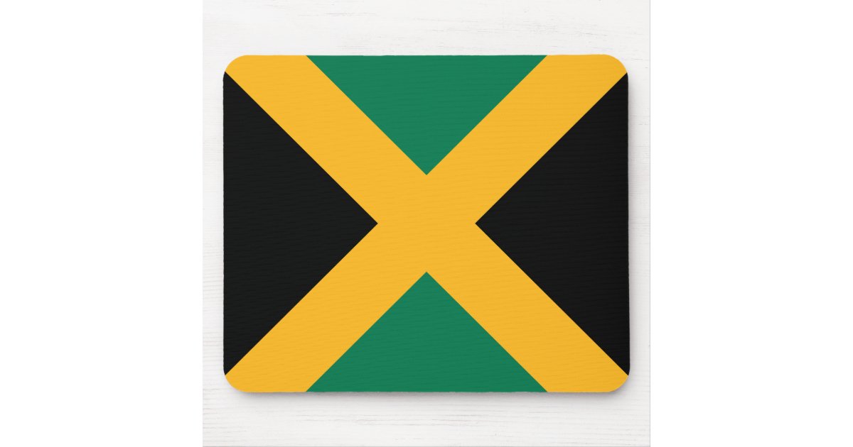 Jamaica Flag Mouse Pad | Zazzle
