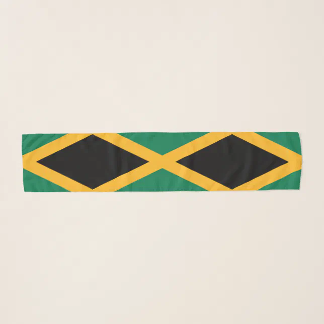 Jamaica Flag Scarf | Zazzle