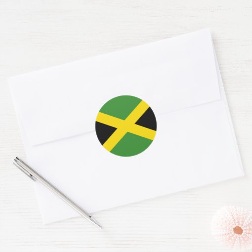Jamaica Flag Sticker | Zazzle